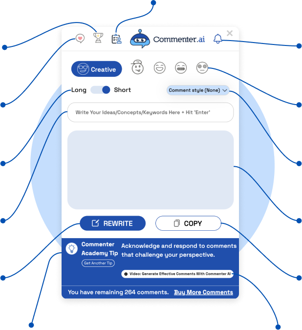 LinkedIn Comments with AI That Save You Hours | Commenter AI